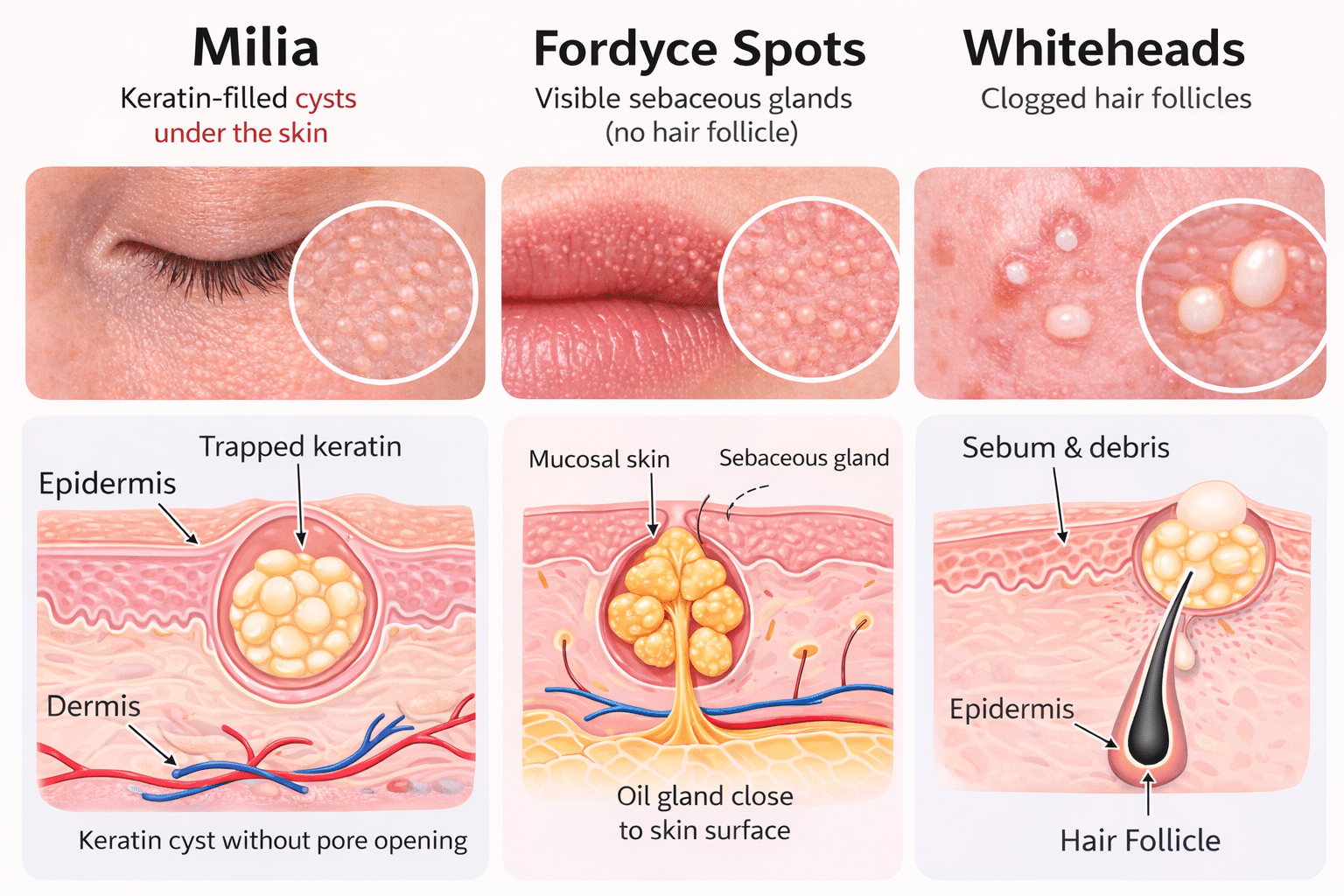 Fordyce Spots: Causes, Pictures and How to Get Rid of Them